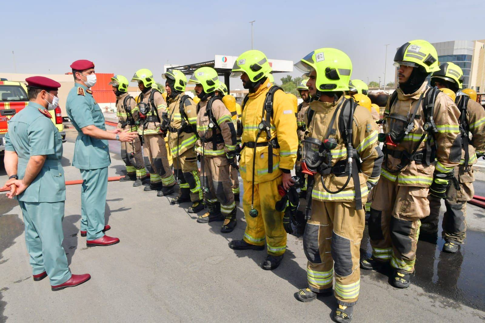 Civil Defence Training – Pakisan Islamia Higher Secondary School Sharjah